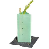 China UV Resistant Plastic Corrugated Polypropylene Tree Protectors for Plant Protection Tubes Grape Vine Guard Plants Shelters for sale