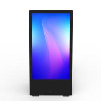 China 43 Inch Outdoor Digital Poster Screen 1500nit IP56 Battery Powered A Board 15Hrs Runtime 1920x1080 for sale