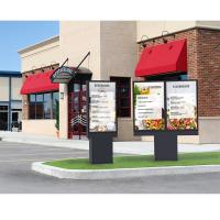 China 49-inch IP65 Outdoor Digital Menu Board with 3000 Nits Brightness and Android 7.1 Media Player for Drive-Through Applications for sale