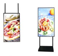China 55-Inch Double-Sided LCD Display with 3000Nit Outdoor & 700Nit Indoor Brightness for Window Applications for sale