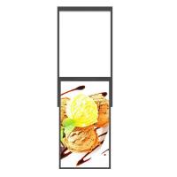 China 32 Inch Dual Sided LCD Display 2500nit High Brightness Digital Screen with 110℃ Operating Temperature for Advertising for sale