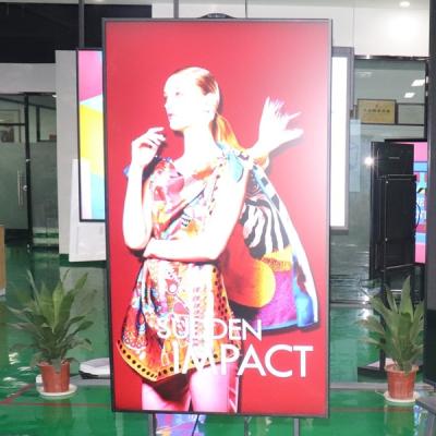 China 65 Inch High Brightness LCD Screen for Shop Window Advertising - 2500 Nits, 4K UHD, 50,000 Hour Lifetime for sale