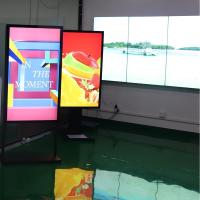 China 55-Inch Outdoor LCD Digital Signage TV - 3000 Nits Brightness, IP56 Weatherproof, 24/7 Operation for sale