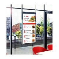 China 55-Inch Double-Sided Digital Advertising Screen with 2500 Nit Brightness and Android 7.1 OS for Commercial Display for sale