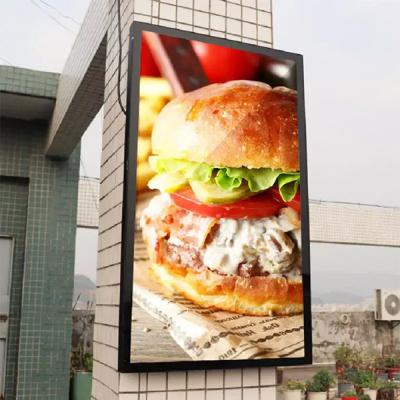 China 65-inch Outdoor LCD Display Panel 3000 Nits Ultra HD 3840x2160 IP56 Protection for sale