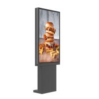 China 55 Inch Outdoor Digital Menu Board 3000nits Full HD Drive Thru Display for Fast Food Restaurants for sale
