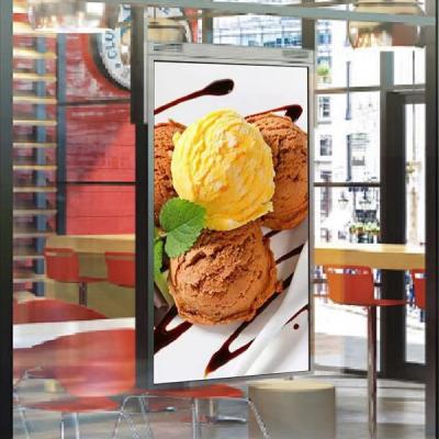China 49 Inch Dual Sided Digital Display with 2500nit Brightness and 110℃ High Temperature LCD for Commercial Use for sale