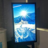 China 55 Inch 4K Digital Signage Display with 2000 Nits Brightness and IP66 Front Protection for Commercial Use for sale