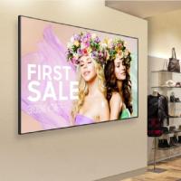 China 43-inch Indoor Digital Signage Display with 500 Nits Brightness and Full HD 1920x1080 Resolution for sale