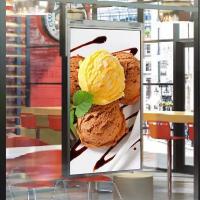 China Custom Size Window Lcd Display Sunlight Readable Shopping Mall Advertising for sale