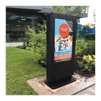 China 43 Inch 2500 Nits Outdoor LCD Display with 1920x1080 Resolution and IP56 Rating for Digital Signage for sale