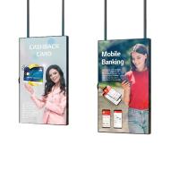 China 55 Inch Window Lcd Display Indoor High Brightness Ceiling Hanging Retail Advertising for sale