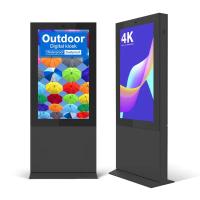 China 43 Inch Outdoor LCD Display 2500 Nit 1920x1080 Resolution Floor Stand Screen with IP56 Rating for sale
