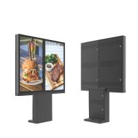 China 65 Inch Outdoor Drive-Thru Digital Menu Board - IP56 Waterproof, 3000 Nits Brightness, 4K Resolution for sale