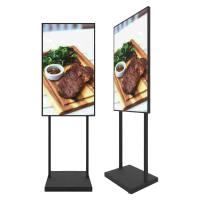China 55 inch Indoor Digital Signage 4K UHD Commercial LCD Screen 3500 cd/m2 Brightness for sale
