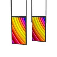 China 43 Inch Indoor Roof Hanging LCD Display 1920x1080 FHD Advertising Screen for sale