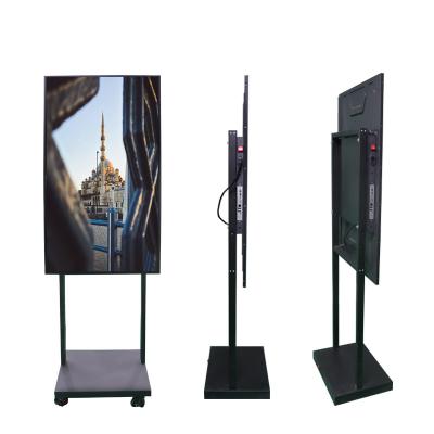 China Floorstanding Window LCD Display 3000 Nits Brightness 55 Inch Digital Signage Kiosk for sale