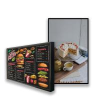 China 43-65 Inch Outdoor Drive-Thru Digital Menu Boards 3000cd/m² 4K IP56 Weatherproof Signage for sale