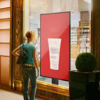China Custom Size 49 Inch Shop Window LCD Display FHD Monitor 2500 Nits High Brightness for sale