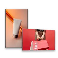 China 49 inch High Brightness Window LCD Display 2500 nits Retail Store Kiosk Monitor for sale