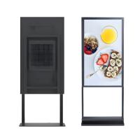 China 49 Inch Floor Standing Digital Signage Kiosk 1920x1080 2500cd/m2 for sale