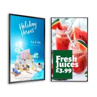 China 55 Inch 2500nits Semi Outdoor Window LCD Display High Brightness Digital Signage for sale