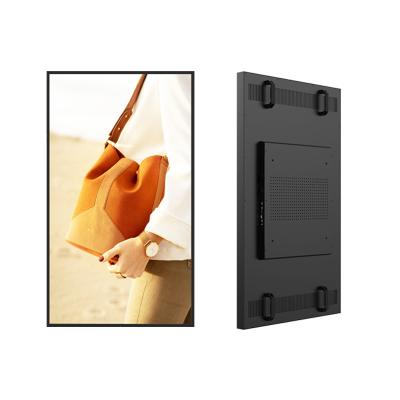 China 65 Inch High Brightness LCD Digital Display 3500 cd/m2 UHD 3840x2160 Store Window for sale