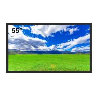 China 55 inch IP66 Waterproof Full Outdoor TV 1500 nits Sunlight Readable High Brightness Display for sale