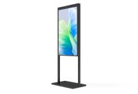 China 65 Inch Double Sided UHD Window LCD Display 2500nit Outdoor 700nit Indoor for sale