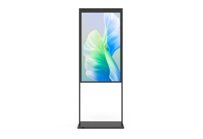 China 65 Inch Double Sided UHD Window LCD Display 2500nit Outdoor 700nit Indoor for sale