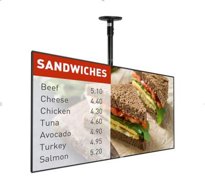China Fengshi 32-inch 700nit FHD Ultra Narrow Digital Menu Board with IPS Panel and 50,000 Hour Lifespan for sale