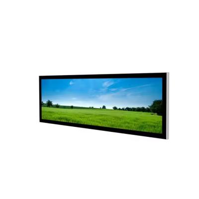 China 24 Inch Bar Stretched LCD Display 1920x360p 500-1500nits Ultra Wide Monitor with HDMI Input for sale