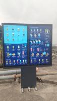 China 65 Inch 3500nits UHD Outdoor Drive Thru Menu Board for sale