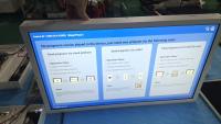 China 21.5 Inch 2000nits Industrial LCD Display for Window Facing for sale