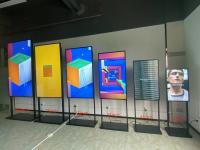 China 86 Inch High Brightness Window LCD Display 2500 Nits UHD for sale
