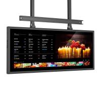 China 43-inch 500nits FHD Indoor Digital Menu Board with Single-Arm Bracket - 700cd/m² Brightness, 50,000+ Hours Lifespan for sale
