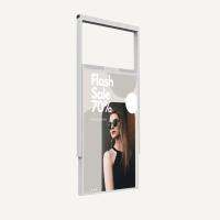 China 55 inch 2500nit + 700nit Industrial Grade Advertising Screen Double Sided Window Display for sale