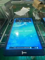 China 55 inch 2500nit + 700nit Industrial Grade Advertising Screen Double Sided Window Display for sale