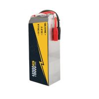 China XT90 Connector UAV Lipo Battery 22.8v 6s 16000mah Lipo Battery for sale