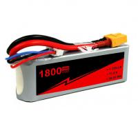 China 3S 11.4V High Voltage LiHV Drone Lipo Battery Pack 1800mAh 65~130C for sale