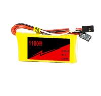 China High quality factory price 1100mAh 6.4V 10C LiFePo4 Receiver battery Pack  for RC for sale