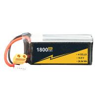 China Fast Charge Capacity 14.8V 4s1p RC Boat Battery 1800mAh 160C Lightweight for sale
