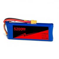 China 11.1V 25C 5200mAh 3S FPV Lipo Battery With W/XT-90 For UAV RC Boat Car for sale
