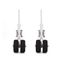 China Unisex RC Toy Accessories CNC3MM/5MM RC Airplane Landing Gear 152MM Height for sale
