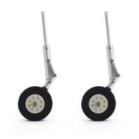 China Unisex RC Toy Accessories CNC3MM/5MM RC Airplane Landing Gear 152MM Height for sale