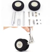 China Unisex RC Toy Accessories CNC3MM/5MM RC Airplane Landing Gear 152MM Height for sale