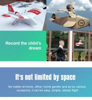 China Indoor Mini Glider Foam Remote Control RC Airplane 3.7V Battery Powered for sale