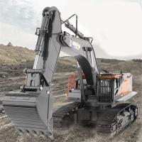 China 2.4ghz Radio Controlled Excavator Electric Remote Control Toy Car 22CH for sale