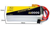 China Long-lasting 5000mAh 11.1V 50C 100C RC Lipo Battery With Discharge Rate 50C-100C for sale