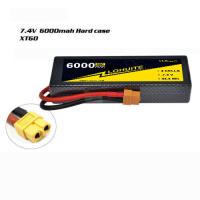 China 2s 7.4v 6000mah 60C Lipo Battery The Perfect Combination Of Power And Durability for sale
